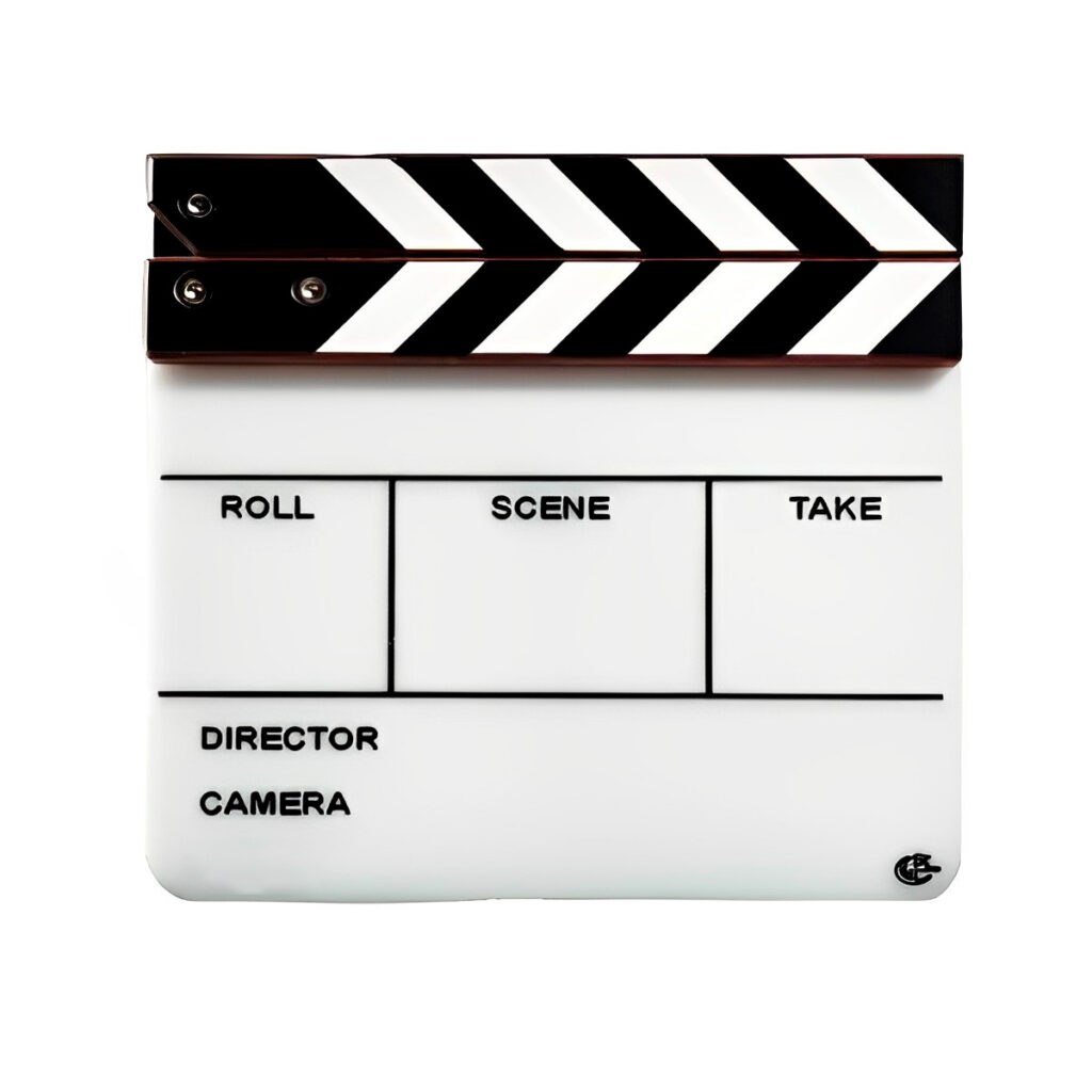 CLAQUETA DE INSERTO CON CLAPPER STICK – Atomica | Crew & Equipment ...